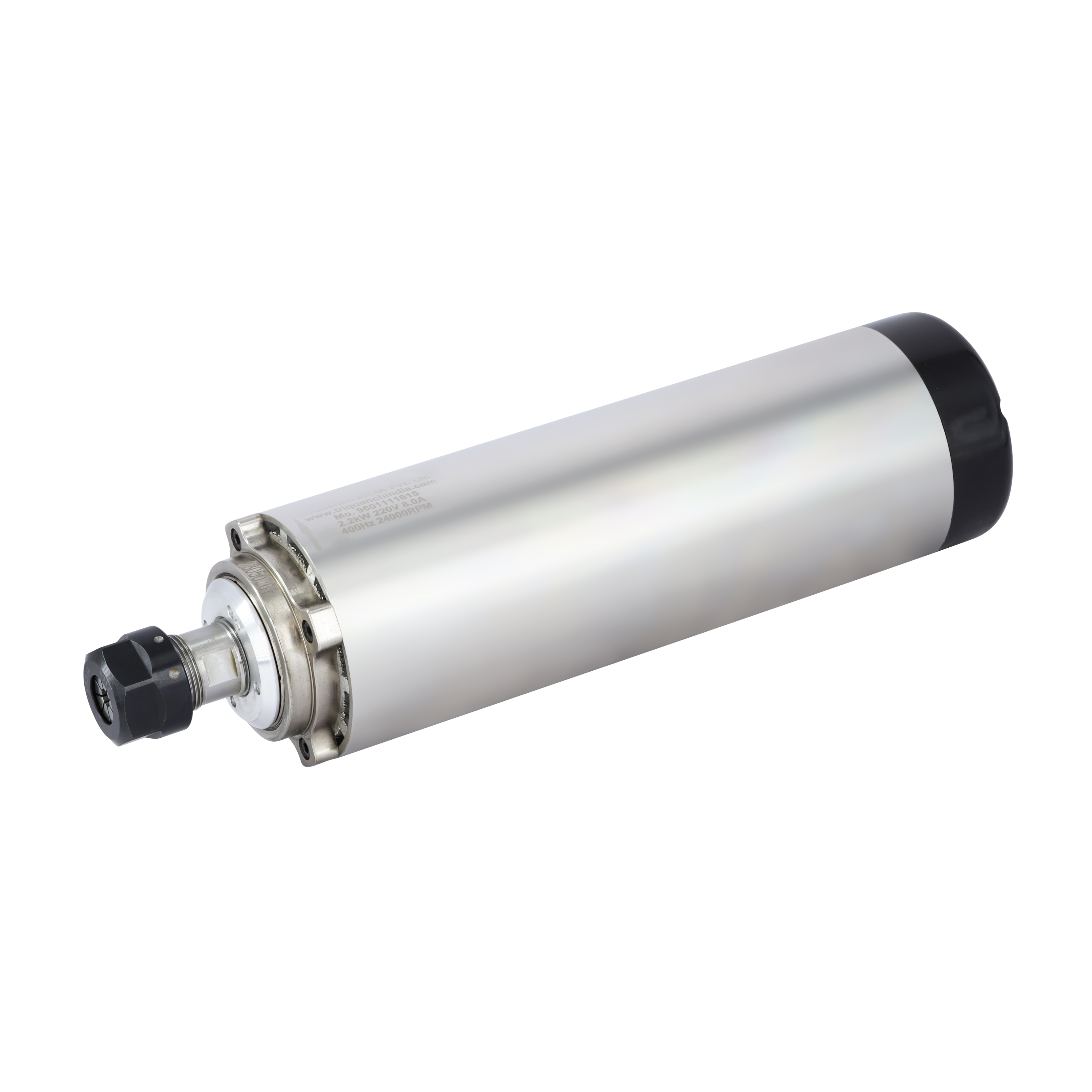 CNC Spindle Motor 2.2 kW, 24000 RPM, 220 V, Air Cooled Round | High ...